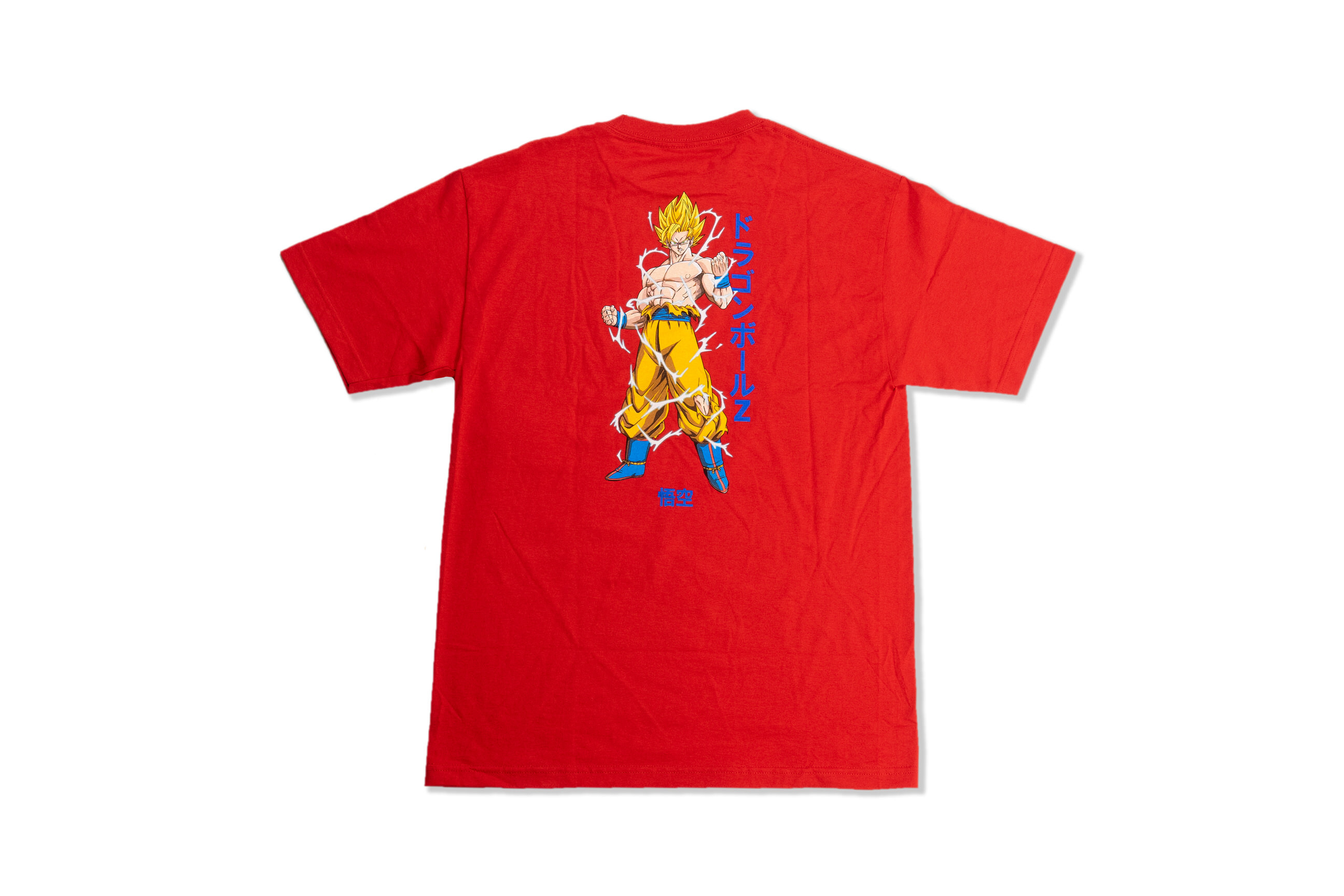 Primitive Super Saiyan Goku Red Tee - GLAB.VN