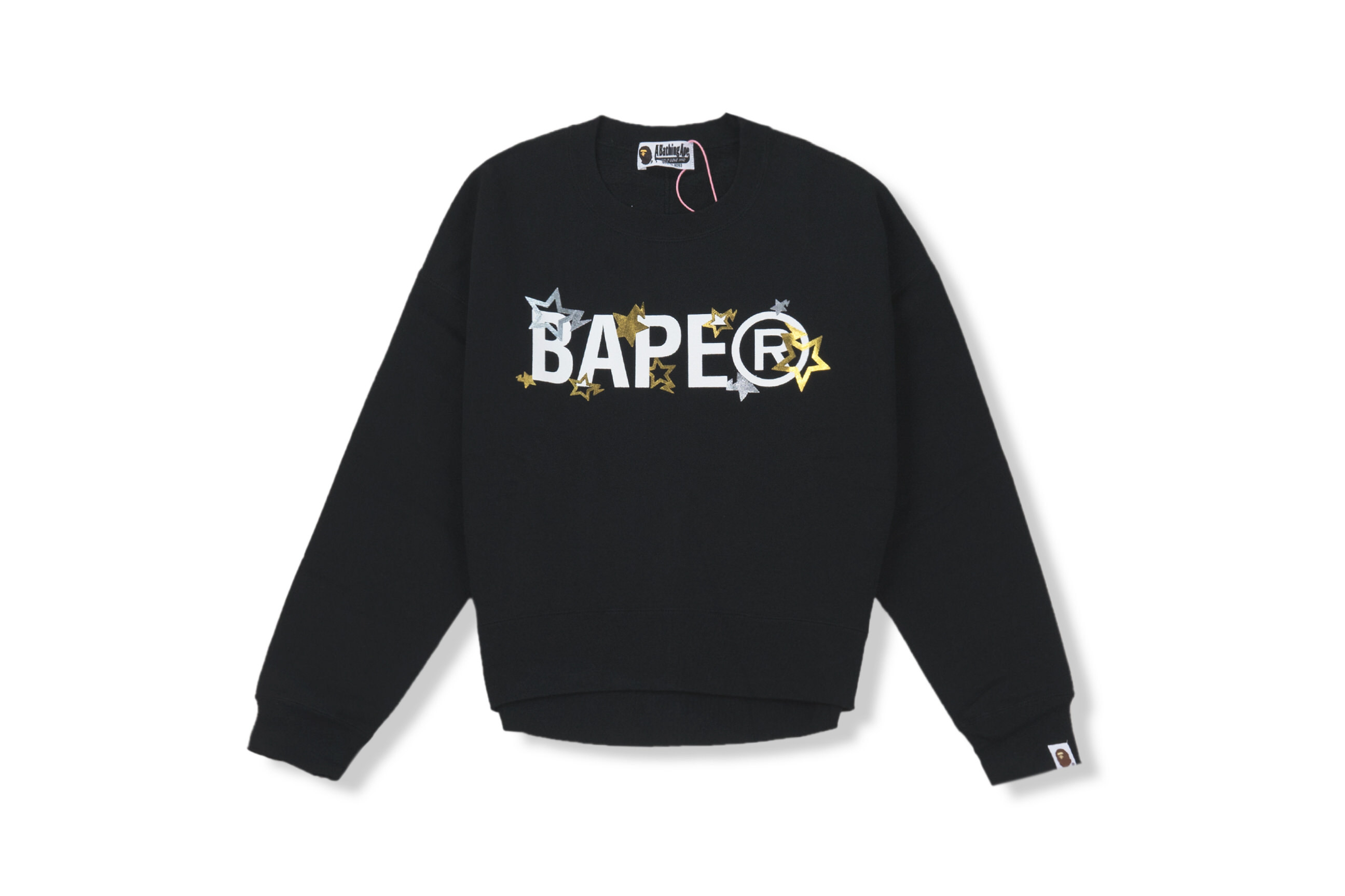 Bape Sta Short Crewneck Black - GLAB.VN