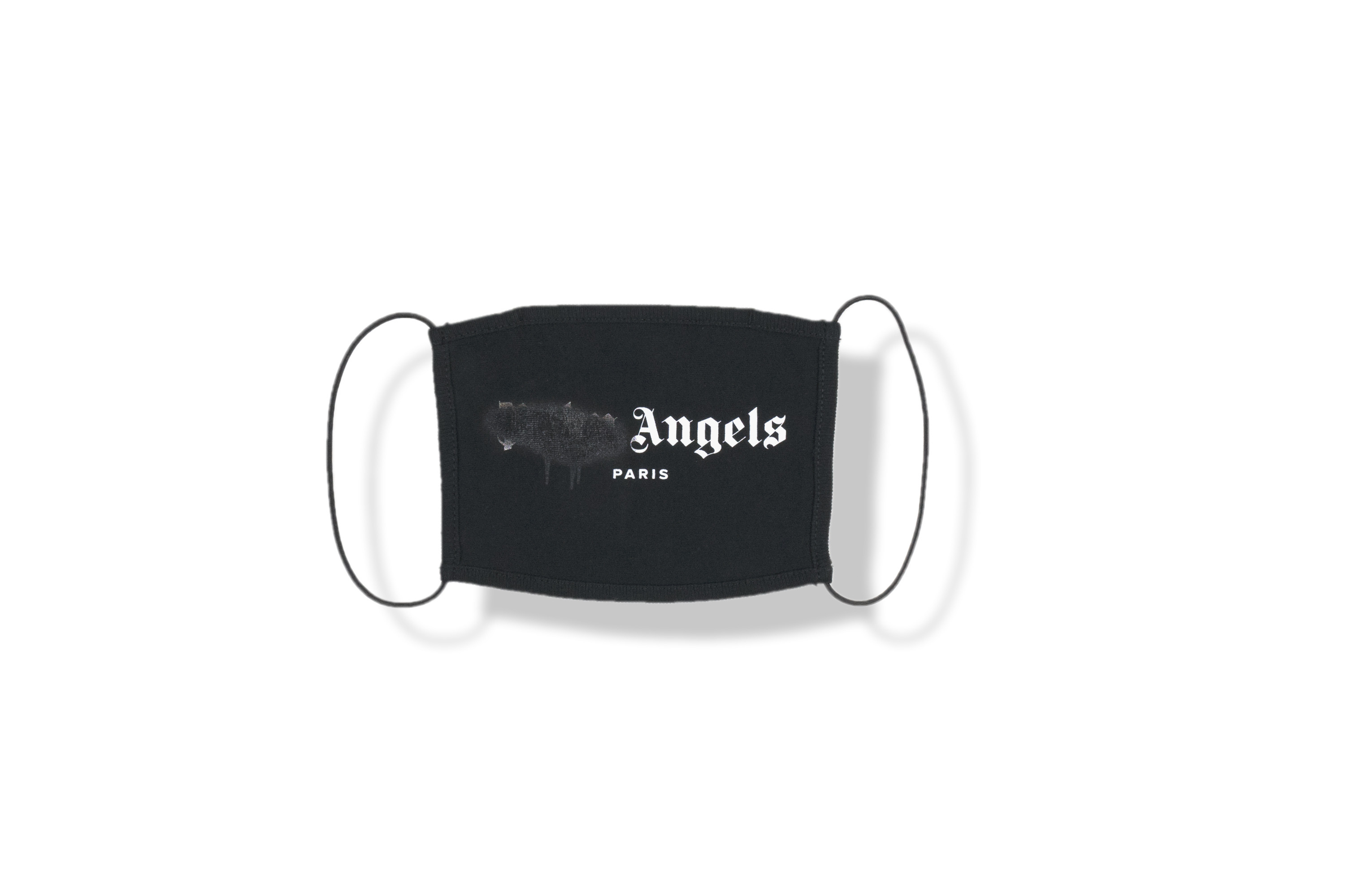 Palm Angels Mask LA Sprayed Logo Black - GLAB.VN