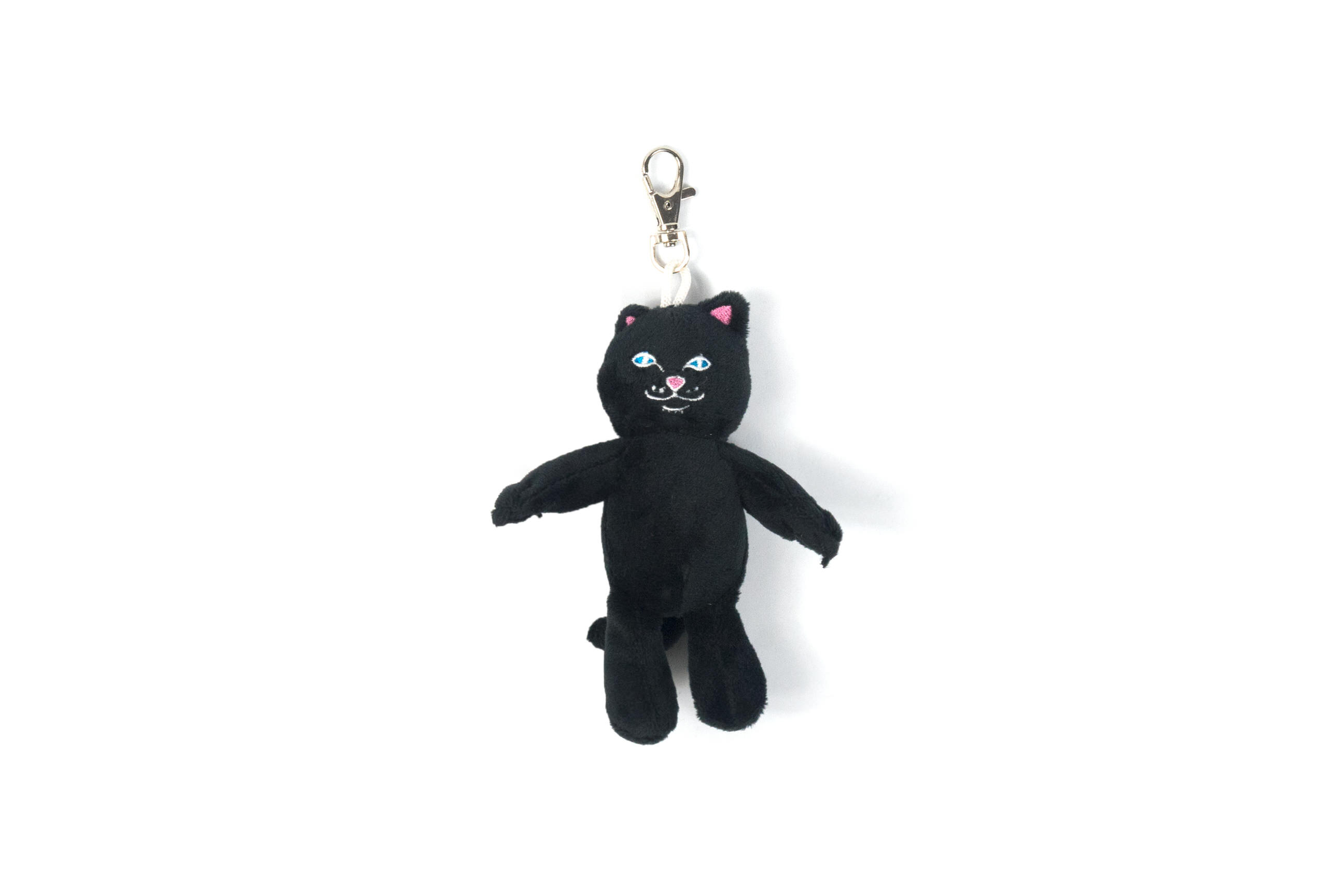 RipnDip Lord Nermal Plush Keychain (Black) - GLAB.VN
