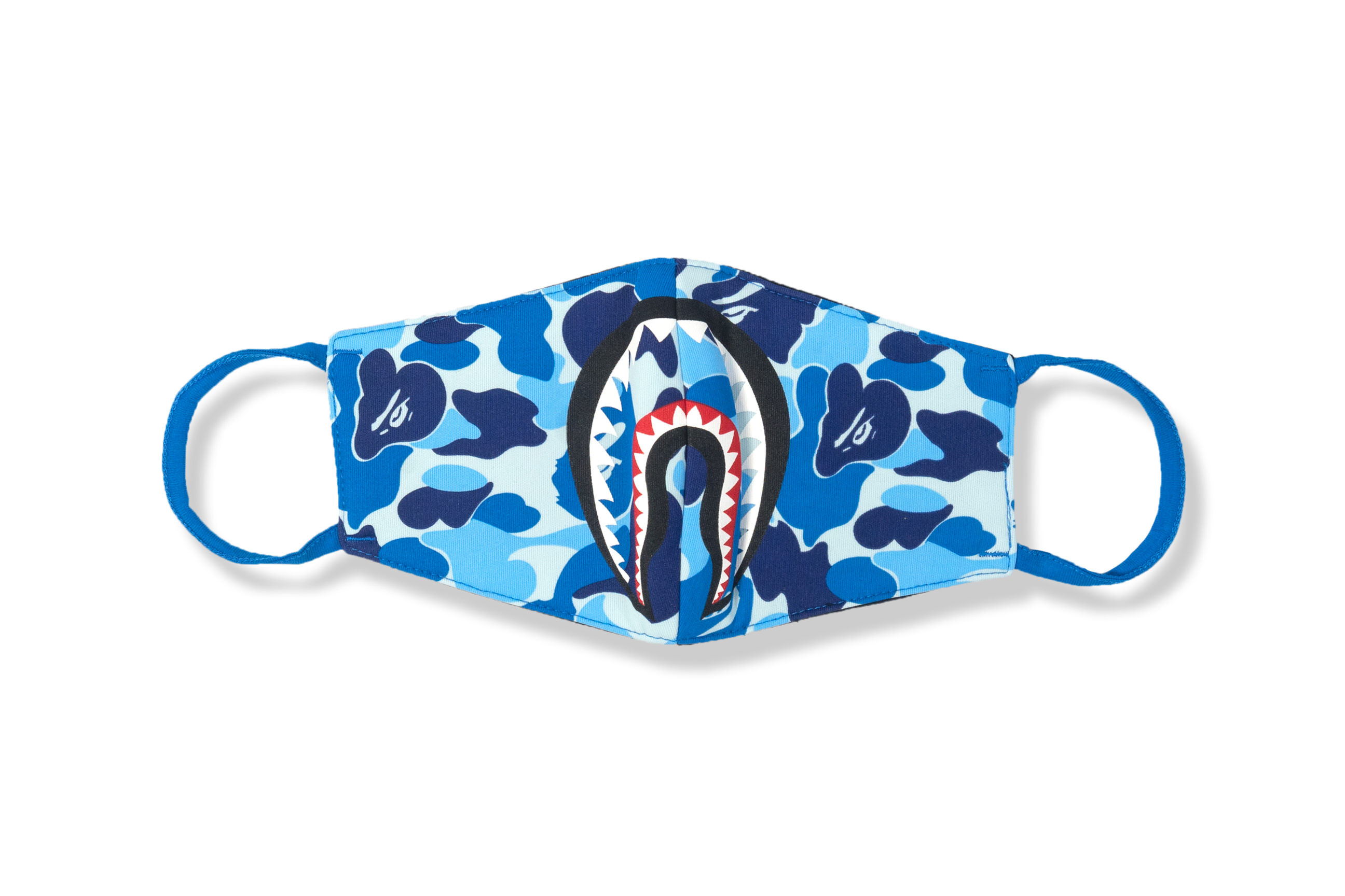 Bape Light Blue Shark Face Mask - GLAB.VN