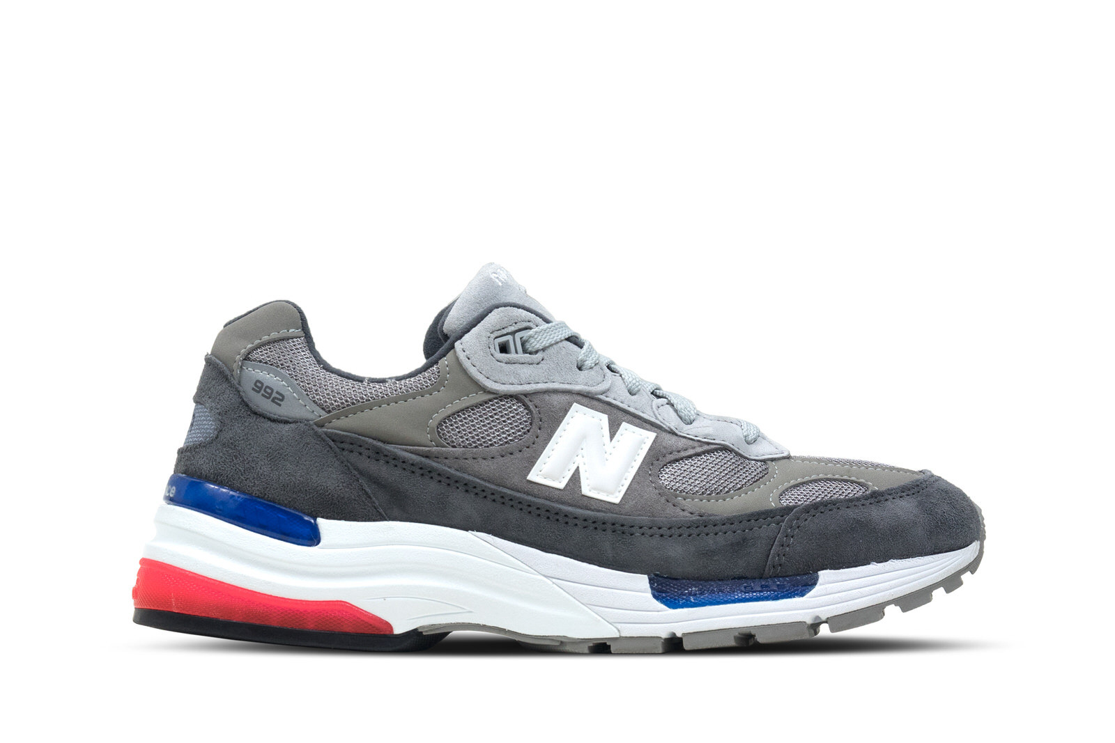 New Balance 992 Grey Blue Red - GLAB.VN