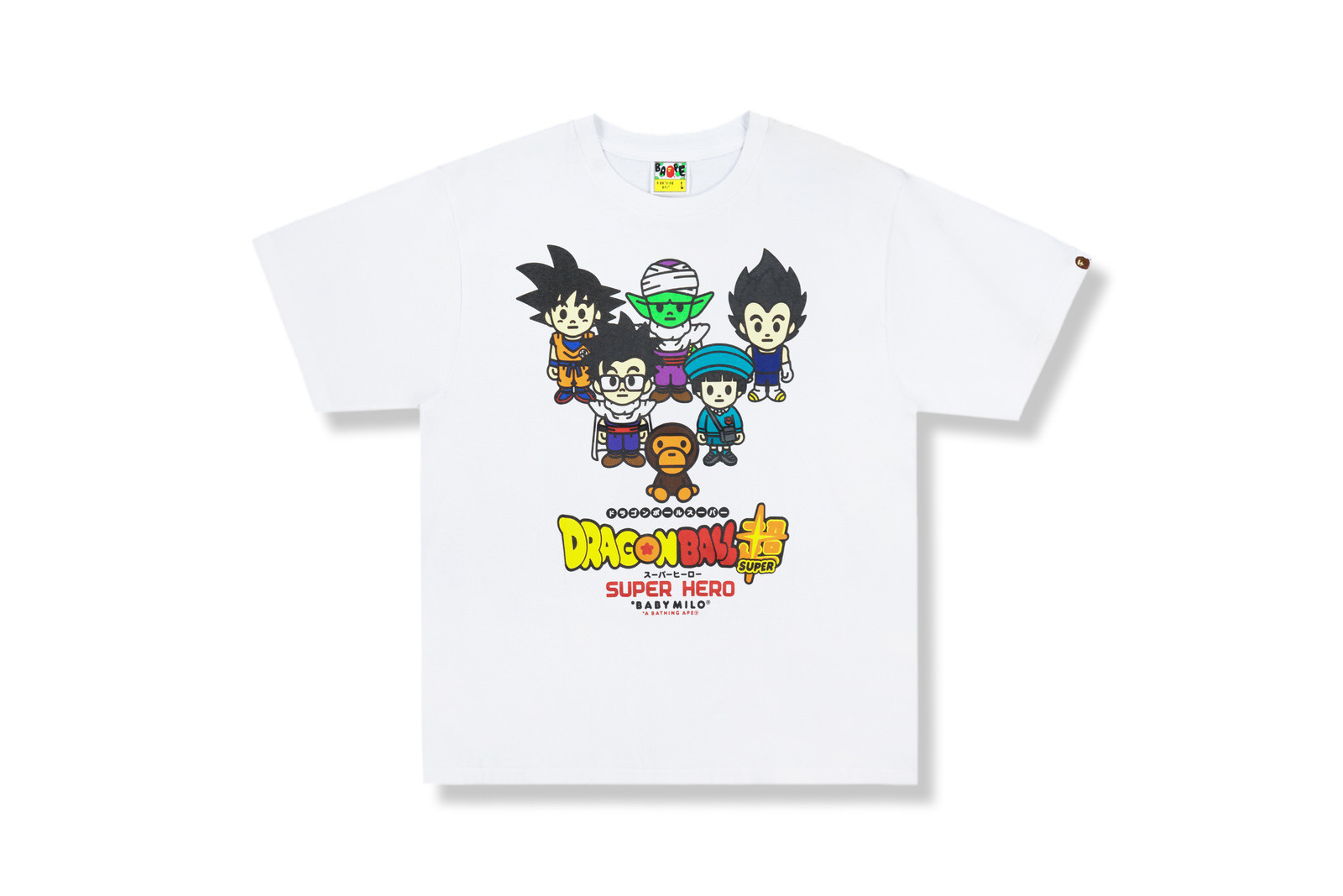 BAPE x Dragon Ball Super Goku & Gohan & Pan & Piccolo &Vegeta Baby Milo ...