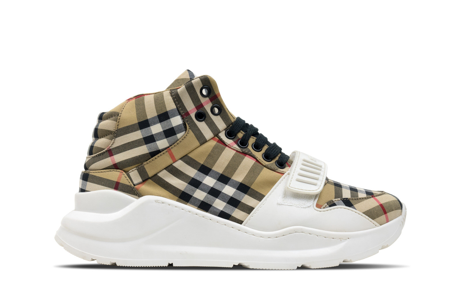 Burberry Vintage Check High Top Sneakers - GLAB.VN
