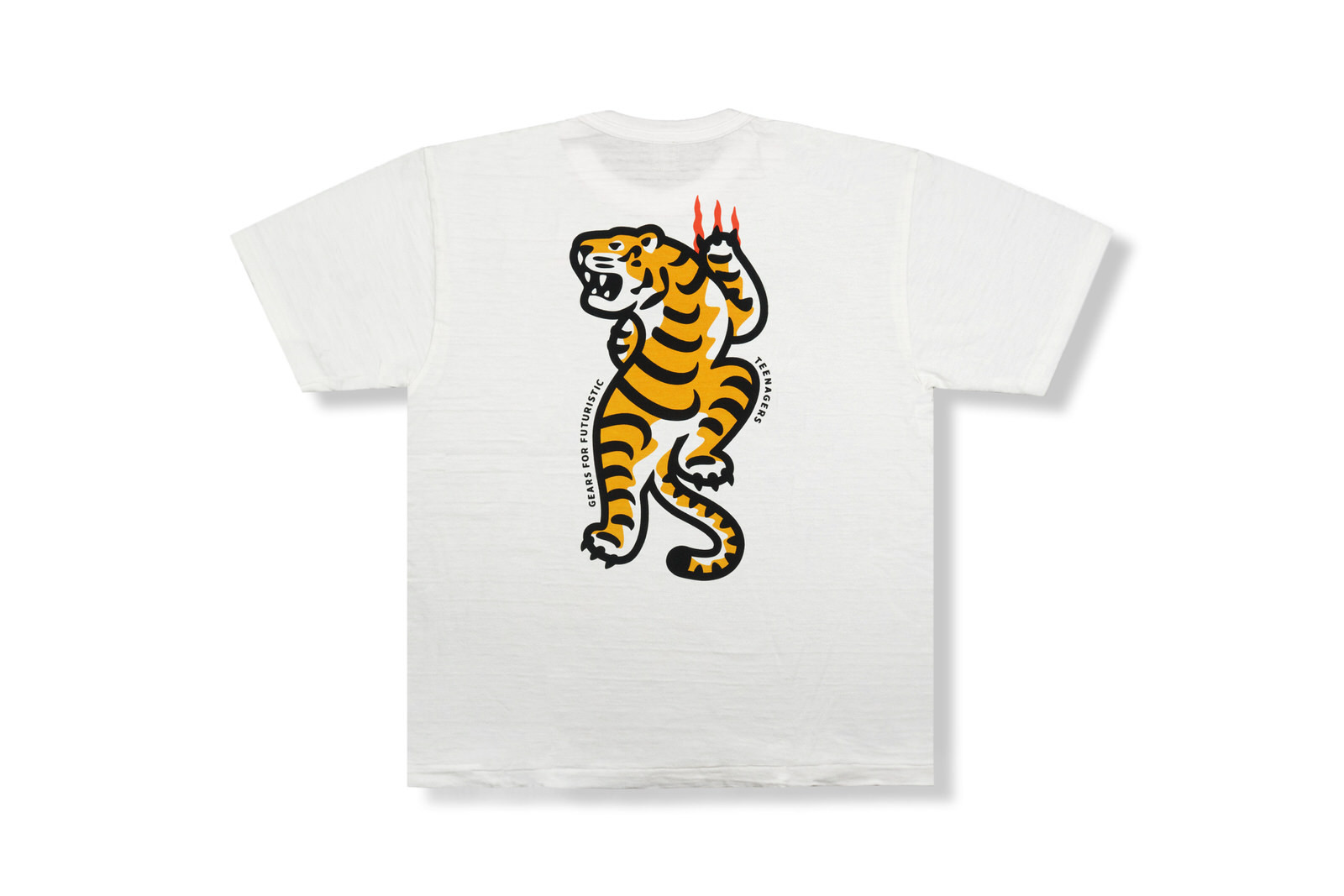Human Made Tiger Graphic #11 T-Shirt White - GLAB.VN