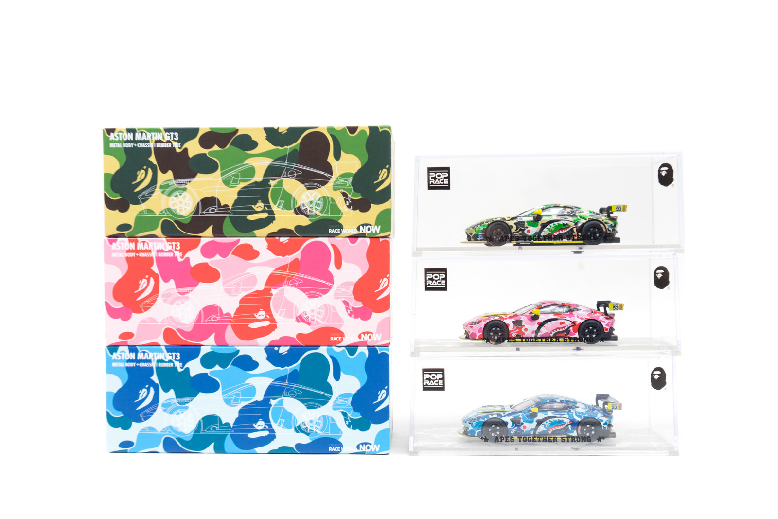 BAPE x POPRACE Aston Martin GT3 Bundle - GLAB.VN