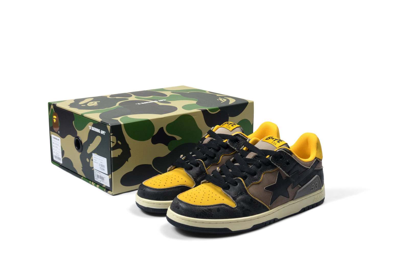 Bape Sk8 Sta Yellow - GLAB.VN
