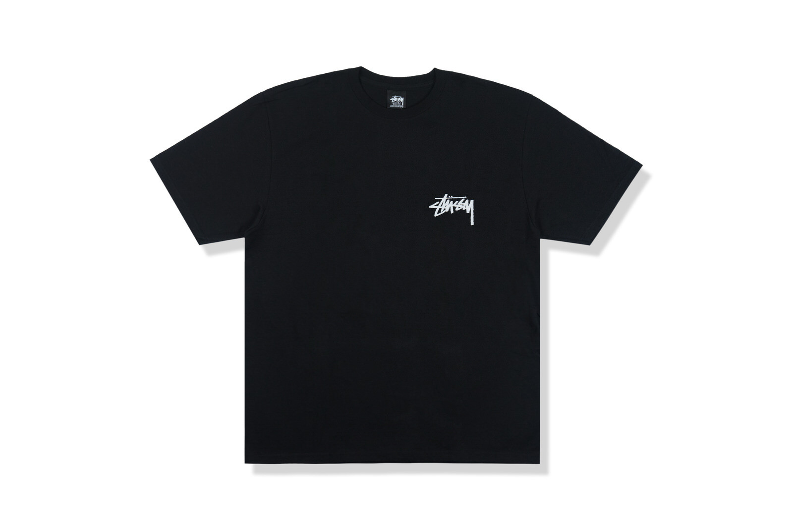 Stussy Burning Stock Tee Black - GLAB.VN