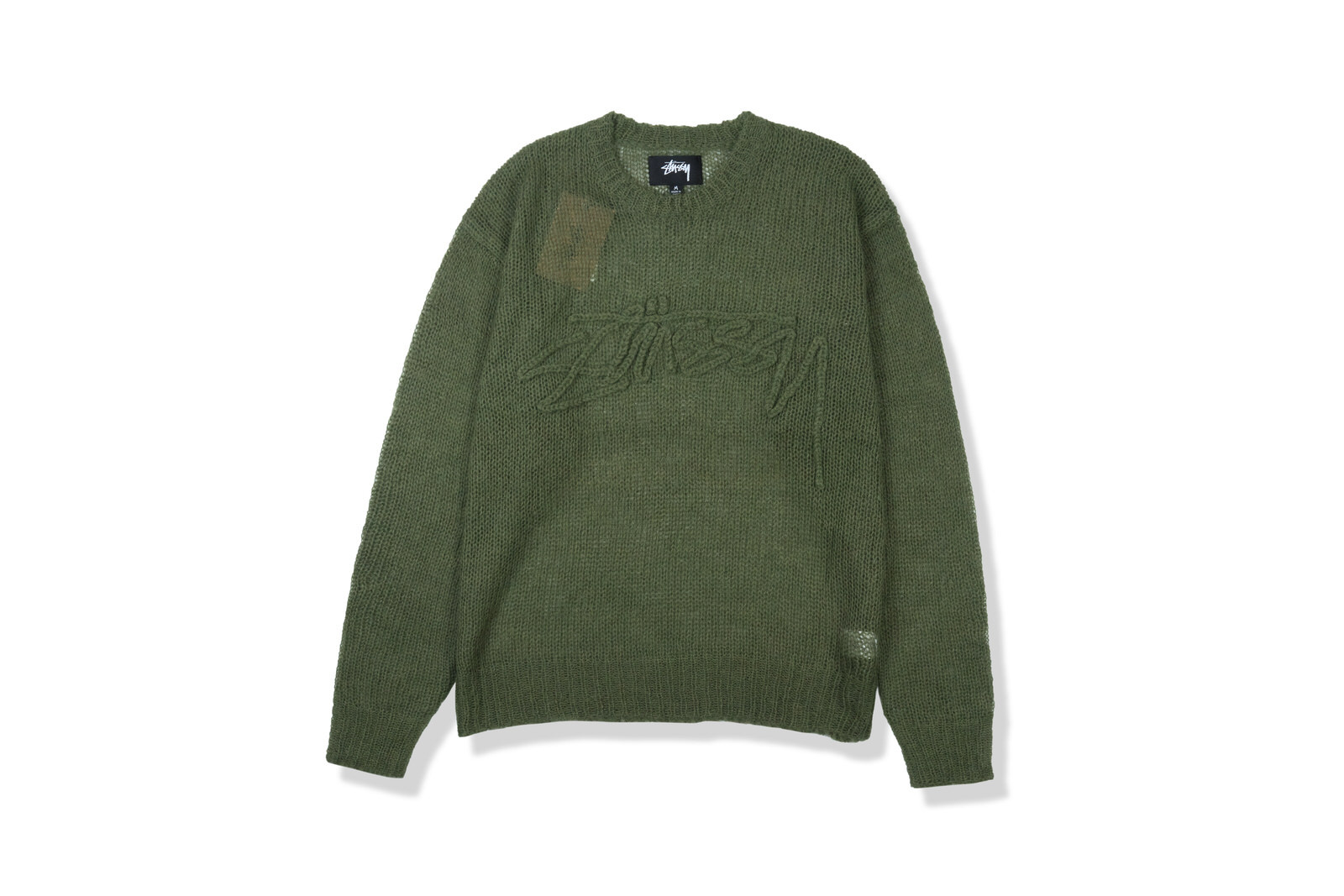 Stussy Loose Knit Sweater Cypress - GLAB.VN