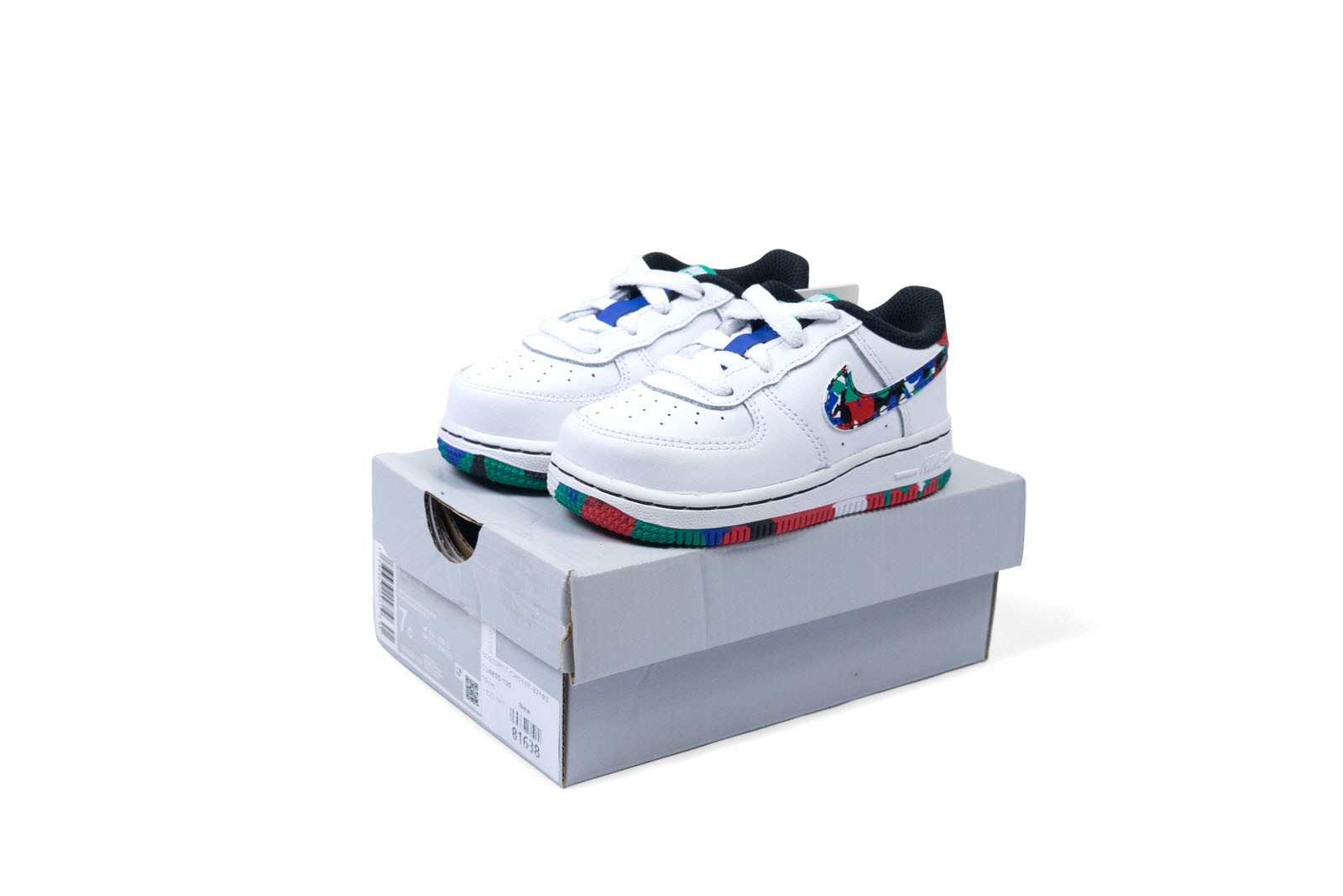 Nike Air Force 1 Low Crayon White Multi (TD) - GLAB.VN