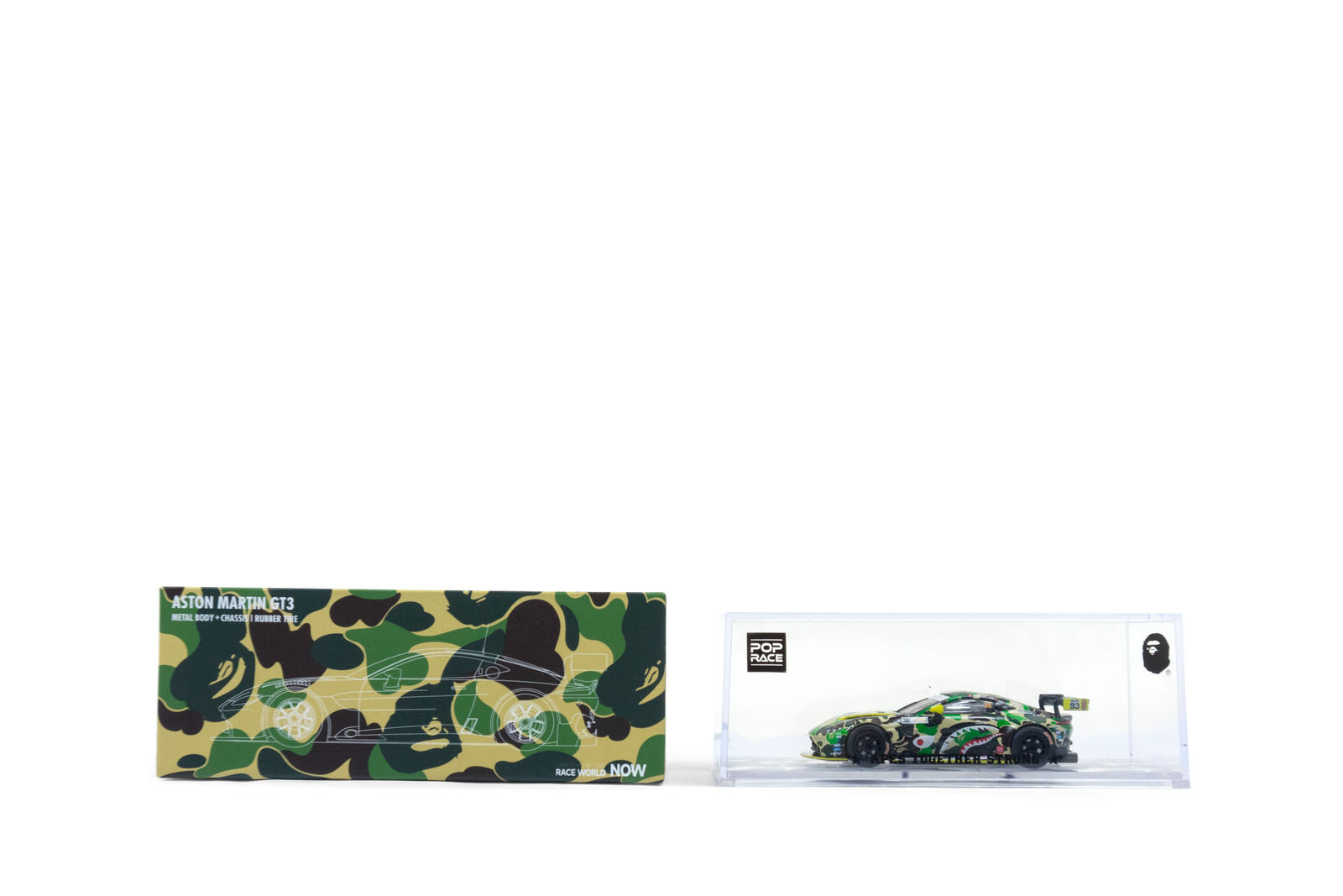 BAPE x POPRACE Aston Martin GT3 Green - GLAB.VN