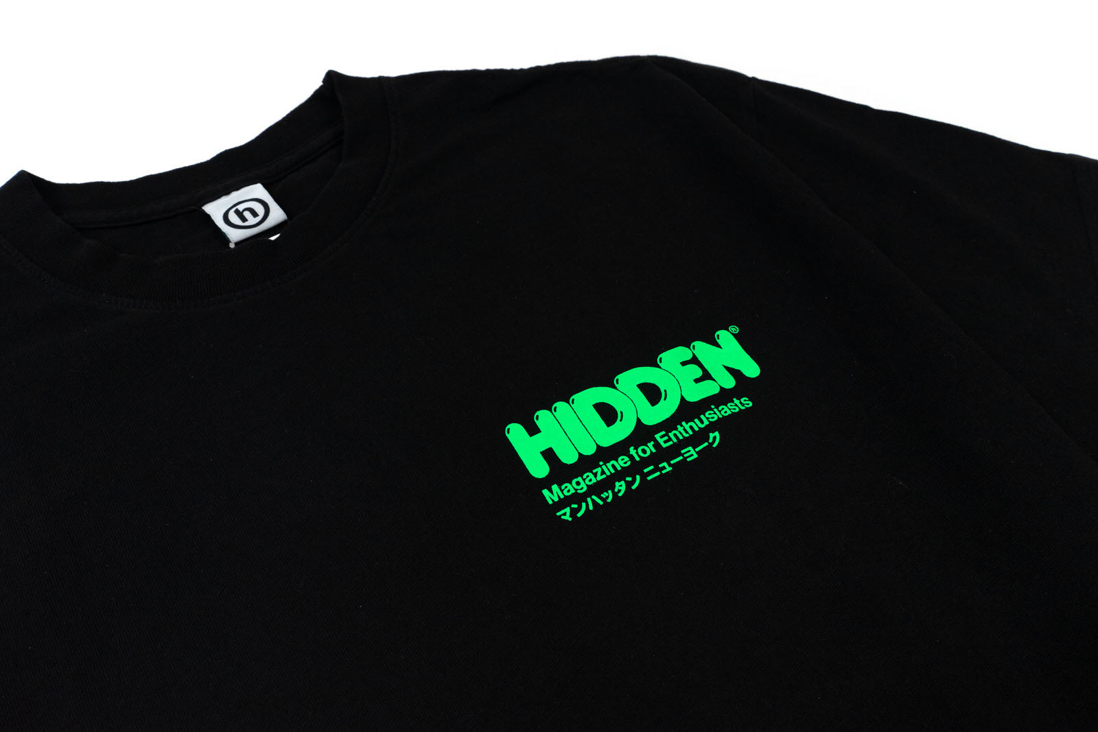 Hidden NY Masthead Tee Black - GLAB.VN
