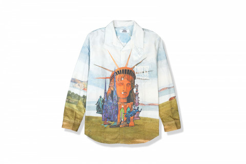 Empty Reference Liberty Island Long Sleeve Shirt - GLAB.VN