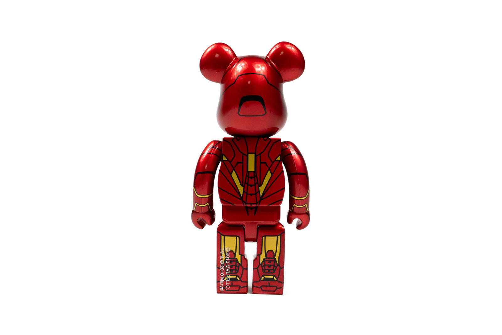 Bearbrick x Marvel Iron Man Mark VI 400% Red - GLAB.VN