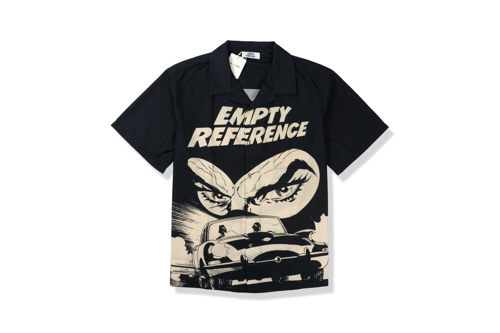 Empty Reference Rush Shirt Black - GLAB.VN