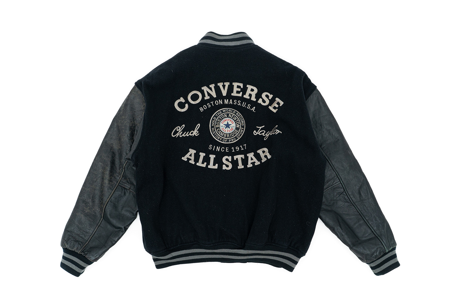 Vintage Converse Bomber Jacket Black - GLAB.VN
