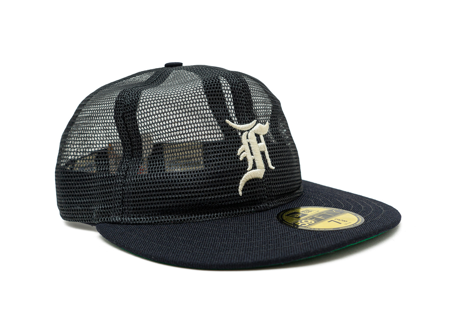 New Era x Fear Of God 59Fifty Mesh Cap Black - GLAB.VN