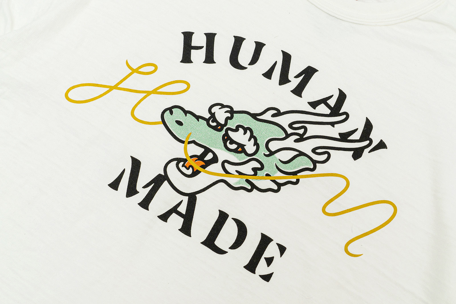 Human Made Dragon Tee White - GLAB.VN