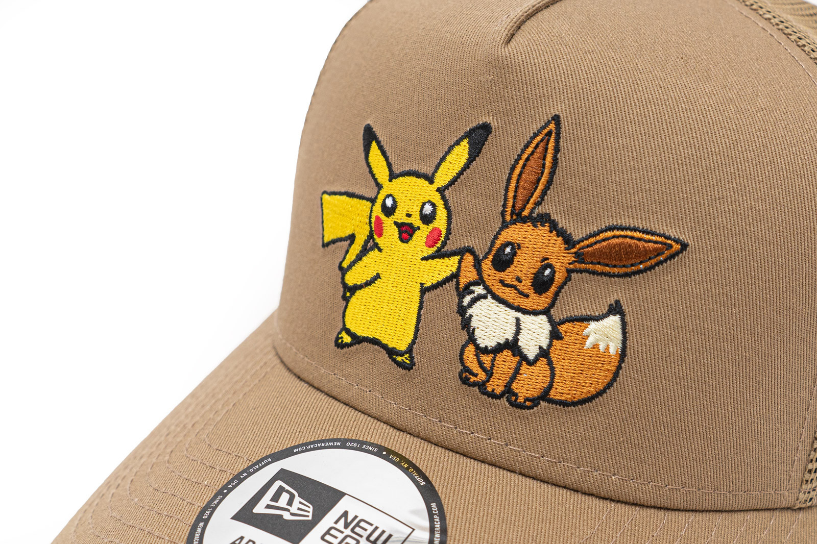 Pokemon x Newera Eevee Pikachu Beige Cap - GLAB.VN